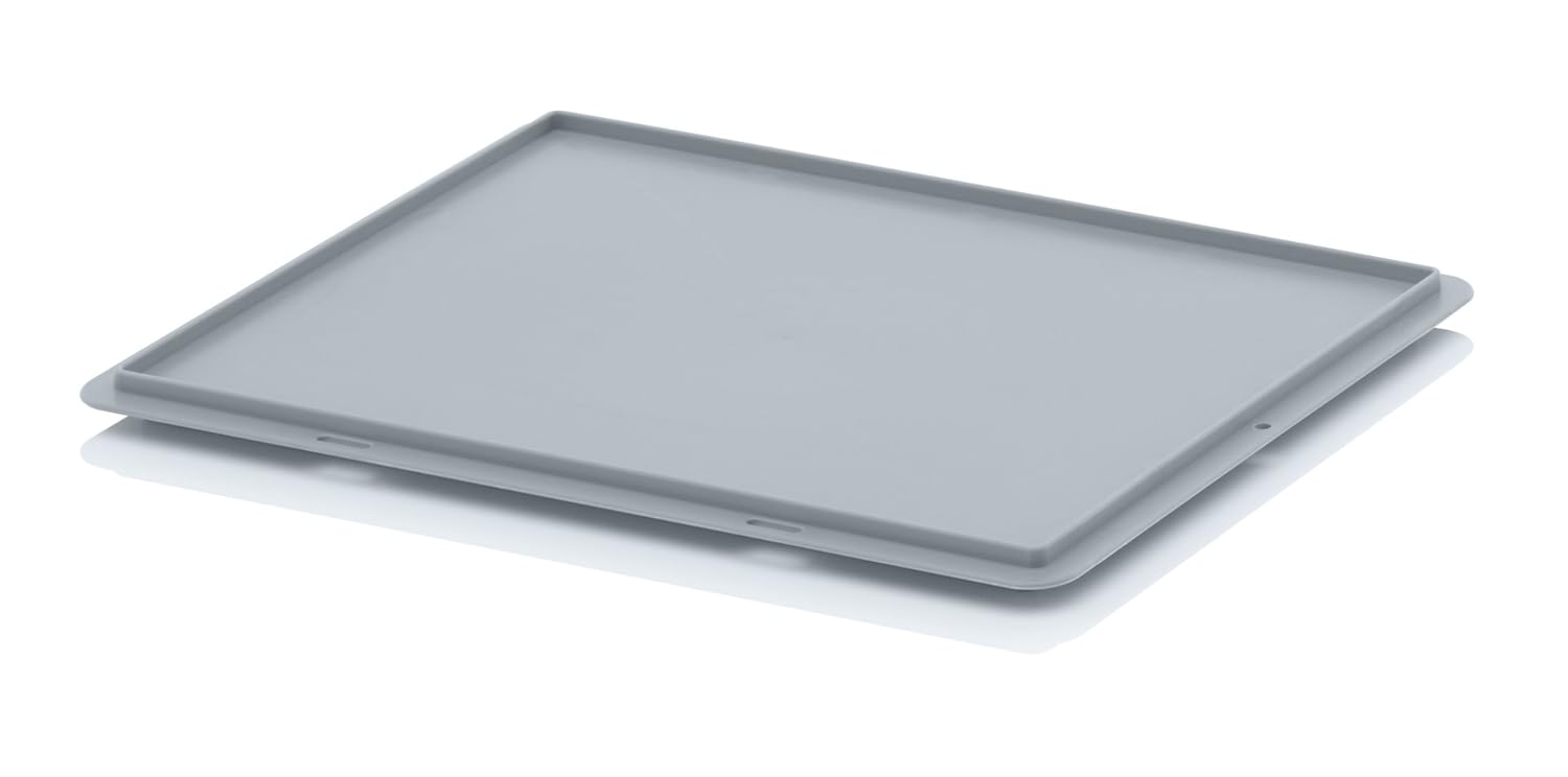 400 x 300mm LID ONLY 400 x 300 Euro Stacking Heavy Duty Plastic Storage ...