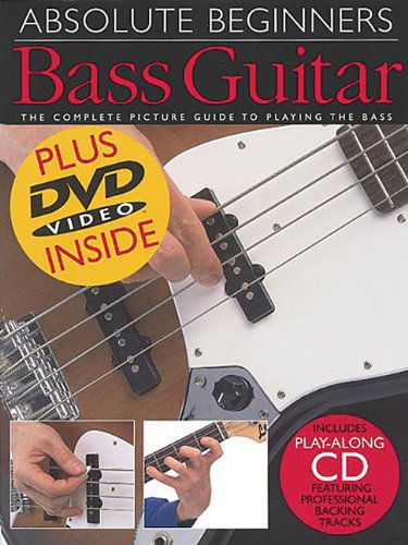 Amazon.com: Absolute Beginners: Bass Guitar: Book/CD/DVD Value Pack ...