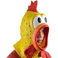 Amazon.com: Kaivancy Chicken Mask Scream Rooster Full Head Latex Animal ...