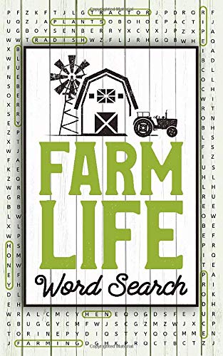 Farm Life Word Search: Farmer Puzzle Book, Homesteading Theme Word Find ...