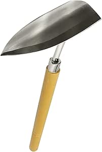 Amazon.com : Tomerry Japanese Garden Landscaping Triangle Hoe with ...