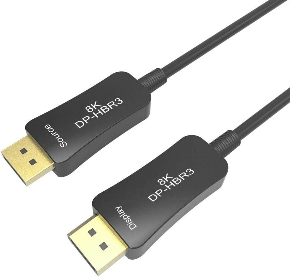 5m Optical Fiber 8K 4K DisplayPort Cable DP1.4 8K@60Hz HighSpeed 32 ...
