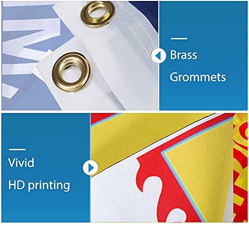 Milwaukee Tools Banner Flag -- Nothing But Heavy Duty Flag (2x8ft ...