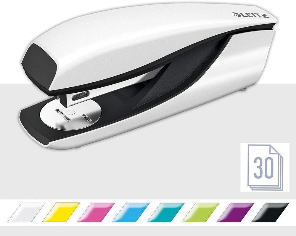 Leitz Stapler, 30 Sheet Capacity, Ergonomic Metal Body, Includes ...