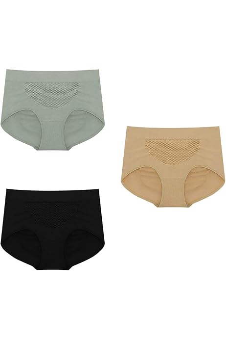 Paquete De Calzones Tipo Faja Para Control De Abdomen,