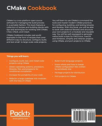 CMake Cookbook: Building, testing, and packaging modular software with ...