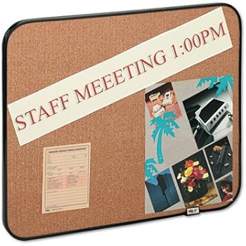 Amazon.com : Post-it Sticky Cork Board with Command Fasteners 18 x 22 ...