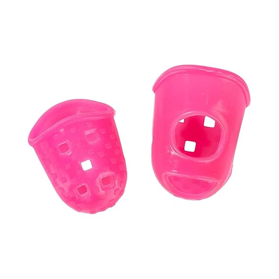 Prym Pink Silicone Needle Grabbers M + L (2pc), 14 x 7 x 2 cm: Amazon ...
