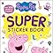 Peppa Pig Super Sticker Book (Peppa Pig): Golden Books, Golden Books ...