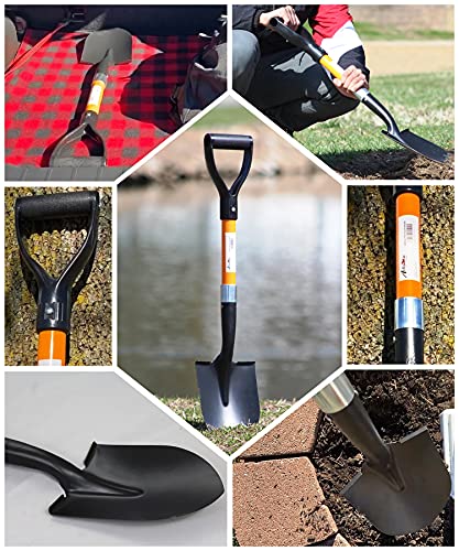 Ashman Short Handle Digging Shovel (1 Pack) Kids Beach Shovel, Shovel ...