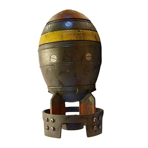 Nuke Statue,Nuclear Bomb Statue Fallout Decor,7.9 Inch Nuke Storage Box ...