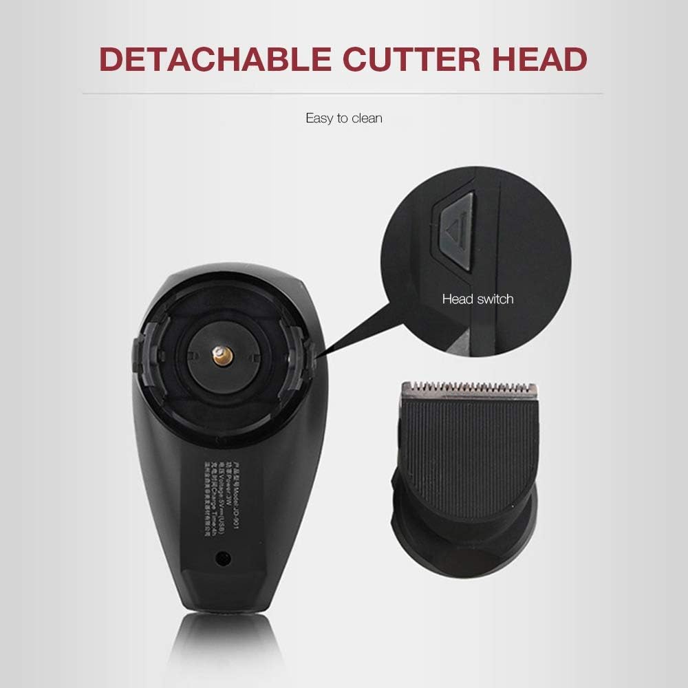 Rotating Hair Clipper Pro Cordless Clippers with 360 Rotating Head ...