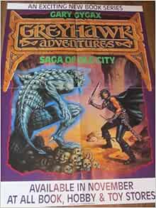 Greyhawk Adventures (Dungeons & Dragons) by Gary Gygax promotional ...