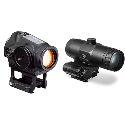 Vortex Optics SPARC Solar Red Dot Sight - 2 MOA Dot & Optics VMX-3T 3X ...