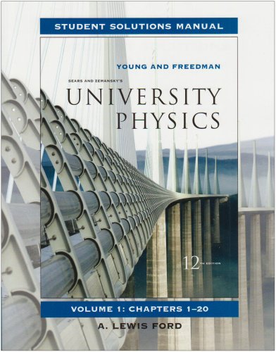 Amazon.com: University Physics, Volume 1 Student Solutions Manual ...