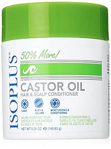 Amazon.com: Isoplus Castor Oil Hair/Scalp Conditioner, 5.25 Ounce ...