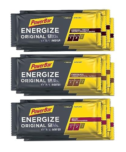 PowerBar Energize Original – ‘The Original’ Energy Bar for Endurance ...