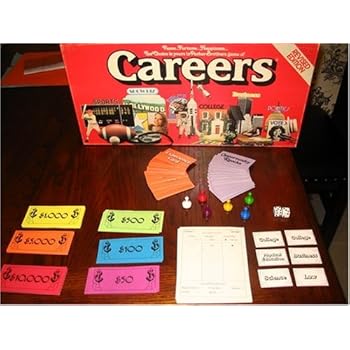 Amazon.com: Careers Board Game 1965 Version: Toys & Games