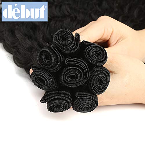 DÉBUT synthetic hair bundles with simple closure weave bundles with ...