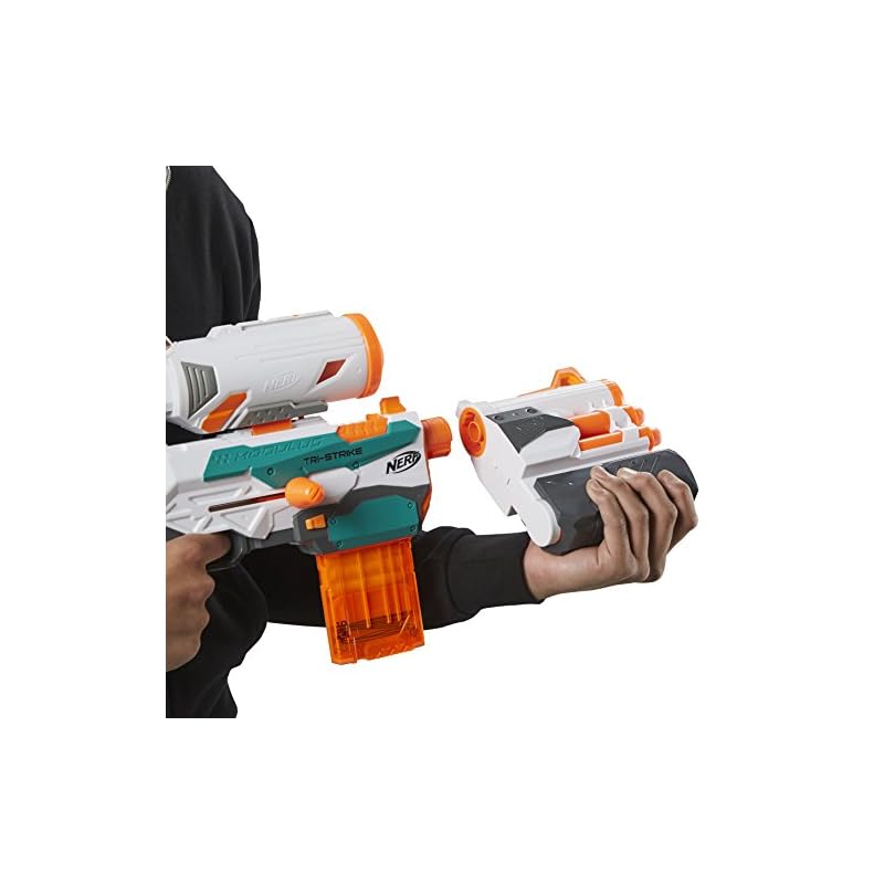 NERF Modulus Tri-Strike Blaster Toy - Epic Kids Toys