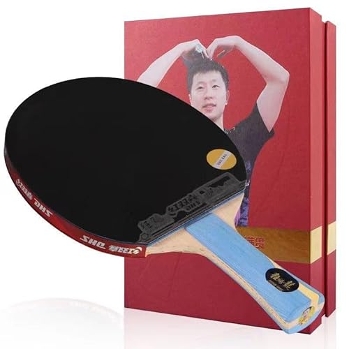 DHS Hurricane Ma Long Table Tennis Racket Professional Loop Attack Ping Pong Racket 5 Wood 2 AC ...