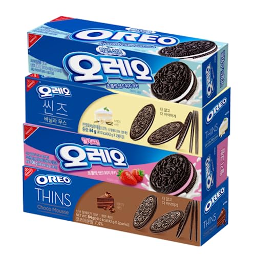 OREO Korean Exclusive Limited Edition - Oreo Thin Choco Mousse ...