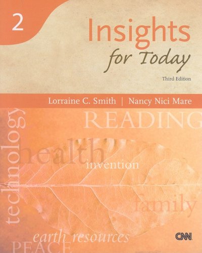 Amazon.com: Insights for Today, Third Edition (Reading for Today Series ...
