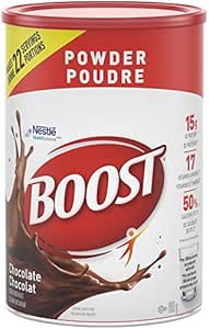 BOOST Powder- Chocolate Instant Breakfast Drink Mix, 880g canister ...