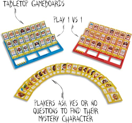 Hasbro Gaming Guess Who? Original Guessing Game For Kids Ages 6 & Up ...