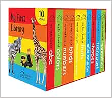 My First Library : Boxset of 10 Board Books for Kids: Wonder House ...