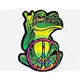 Amazon.com: Enjoy It Peace Frogs Good Karma Peace Frogs Car Sticker ...