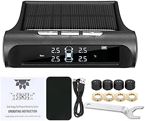 Tire Pressure Monitor,TPMS Tire Pressure Monitoring System Universal ...