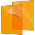 Amazon.com: Orange Acrylic Sheet 12" x 16", 2 Pack FFGODO Glossy ...