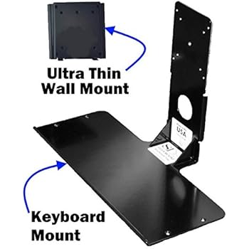 Black And White Wall Shelves: Keyboard Shelf Wall Mount
