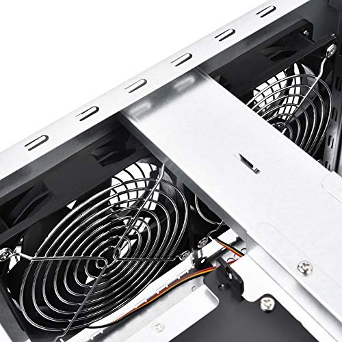 SilverStone Technology CS381B Micro-ATX/Mini-DTX/Mini-Itx 8 Bay Hot ...
