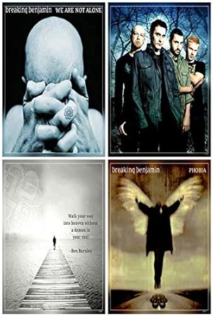 Poster World Breaking Benjamin Music Band Poster Collection (Set of 4 ...