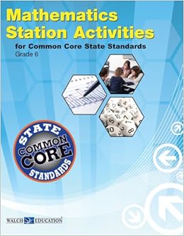 Amazon.com: Station Activities for Common Core Mathematics, Grade 6 ...