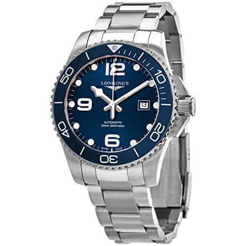 Longines HYDROCONQUEST Ceramic Bezel 43MM Blue DIAL Automatic Diving ...