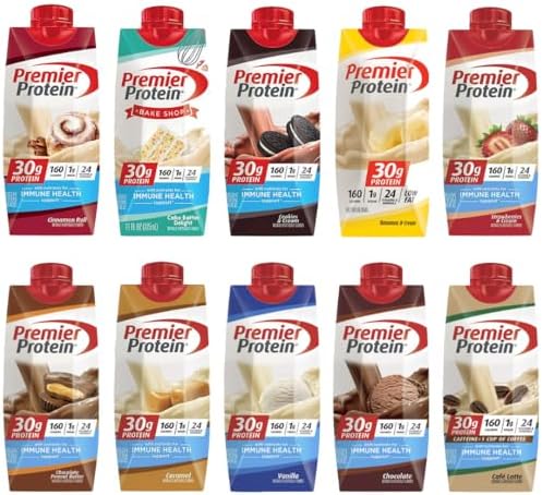 Generic Protein 30g High Protein Shake Variety Pack - 11 Fl Oz (15 Pack ...