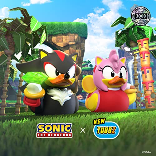 TUBBZ Sonic The Hedgehog Amy Rose Collectable Duck Vinyl Figure ...