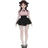 Amazon.com: Oueneifs 1/4 Anthea Bjd Doll Captivating Sweet Smile Resin ...