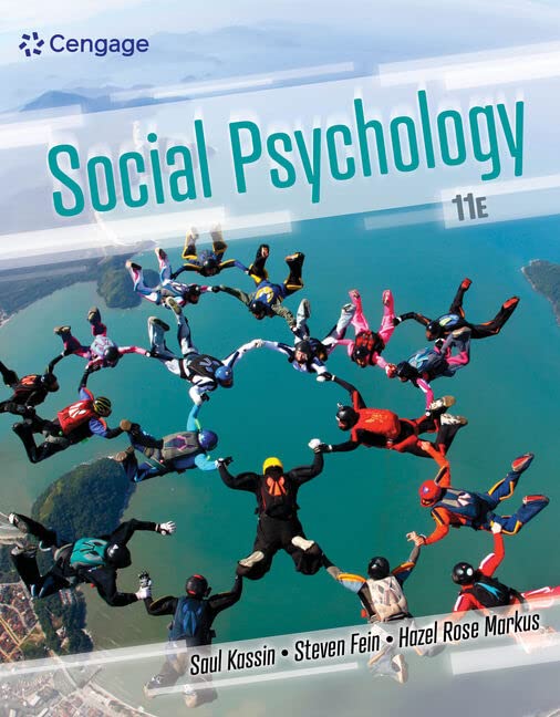 Amazon.com: Social Psychology (MindTap Course List): 9780357122846 ...