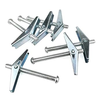 6 Pcs M8 × 3.5 in Toggle Bolt Nut, Hollow Wall Toggle Bolt for Hanging ...