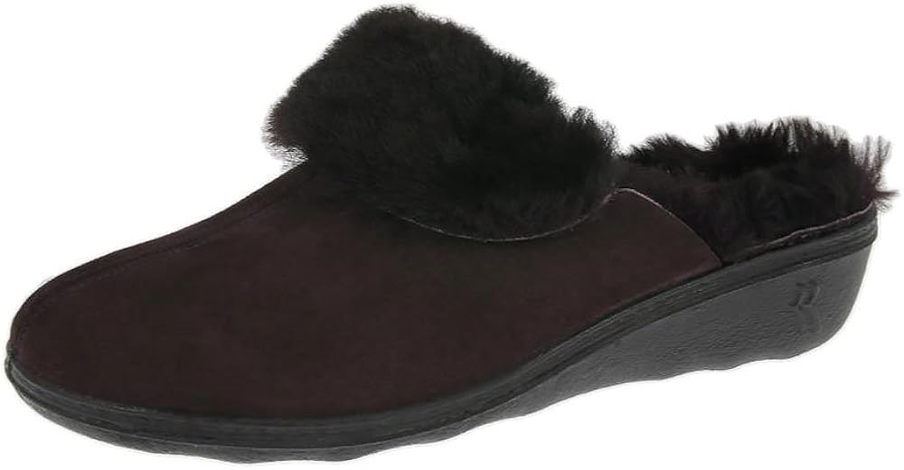 Amazon.com | Romika Romilastic 306 Women's Purple Shearling Slipper ...