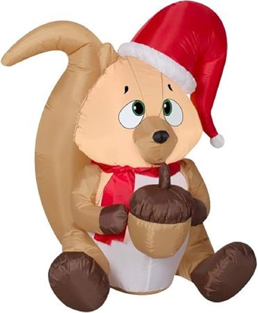 Amazon.com: Holiday Time Chipmunk Inflatable I-14 3 Ft Tall Self ...