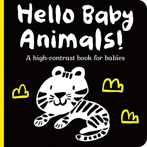 Hello Baby Animals!: A high-contrast book for babies : Hepworth, Amelia ...