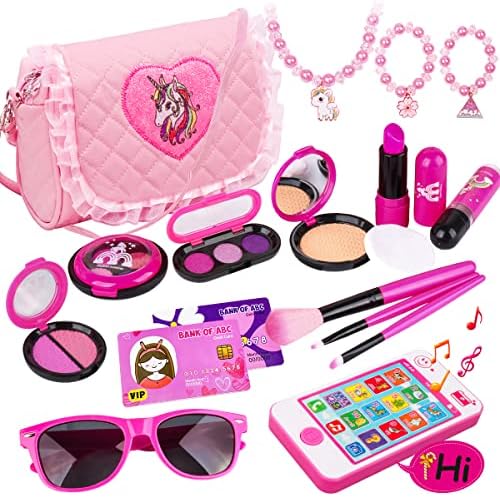 Meland Kids Makeup Kit Pretend Makeup For Toddler Girls Fake Makeup With Little Girls Purse meland-kids-makeup-kit-pretend-makeup-for-toddler-girls-fake-makeup-with-little-girls-purse