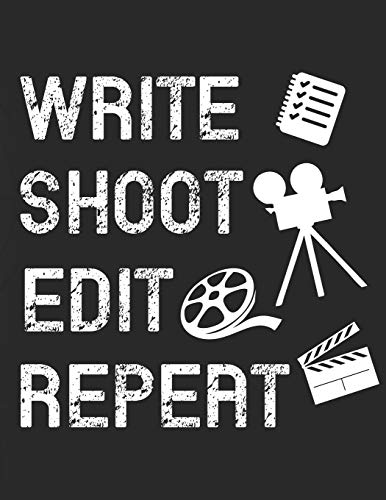 Write Shoot Edit Repeat: Storyboard Sketchbook Creative Filmmakers ...