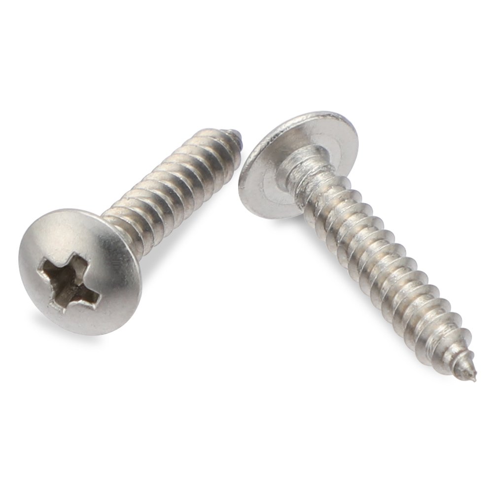Amazon.com: #8 x 1-1/4" Truss Head Sheet Metal Screws, Full Thread ...