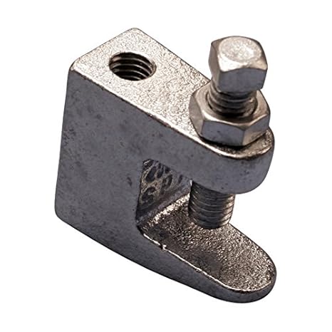 300 Universal Beam Clamp, Plain, 7/8" Rod, 13/16" Max Flange: Amazon ...